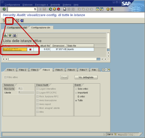 SAP Security Audit Log