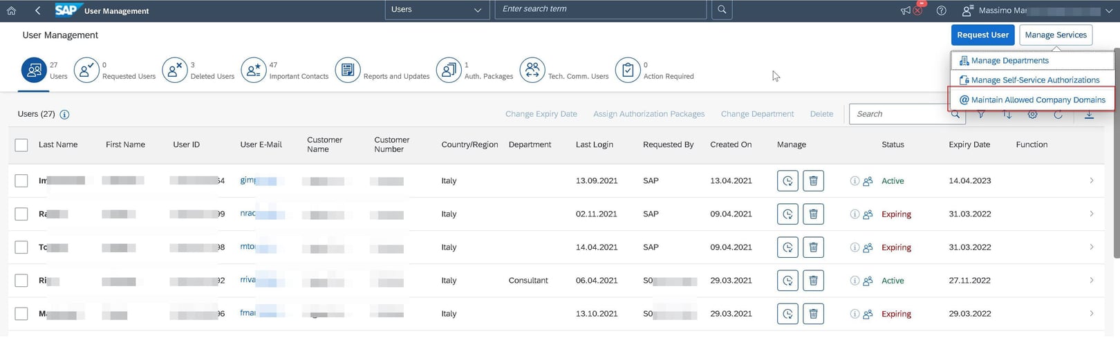 SAP OSS USER cosa sono e come funzionano?