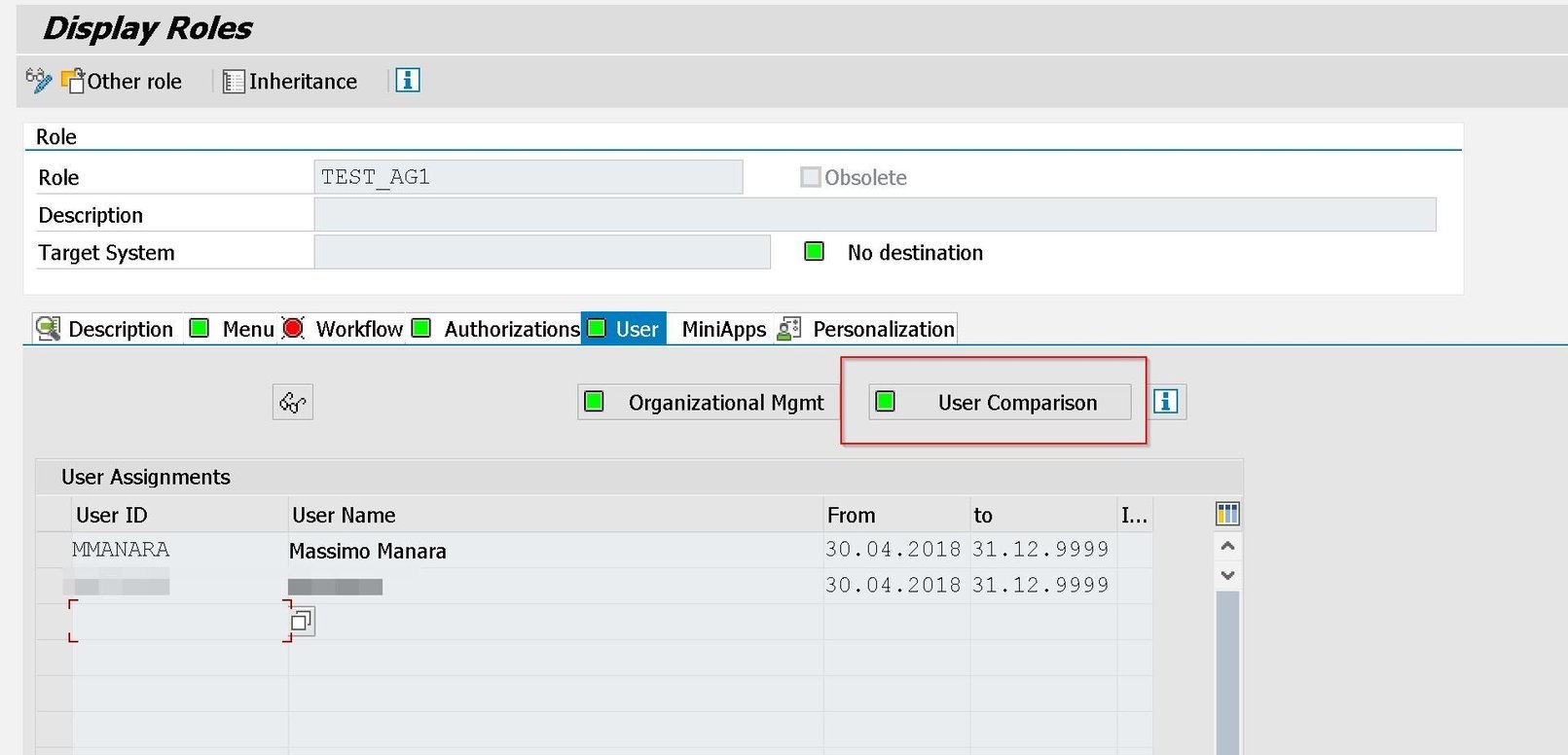 TIP OF THE DAY: SAP AUTHORIZATION PFUD USER COMPARISON
