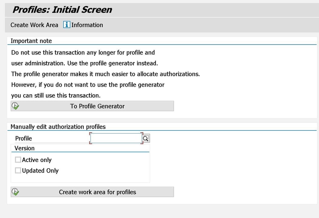 SAP Roles and Profiles, what are they?