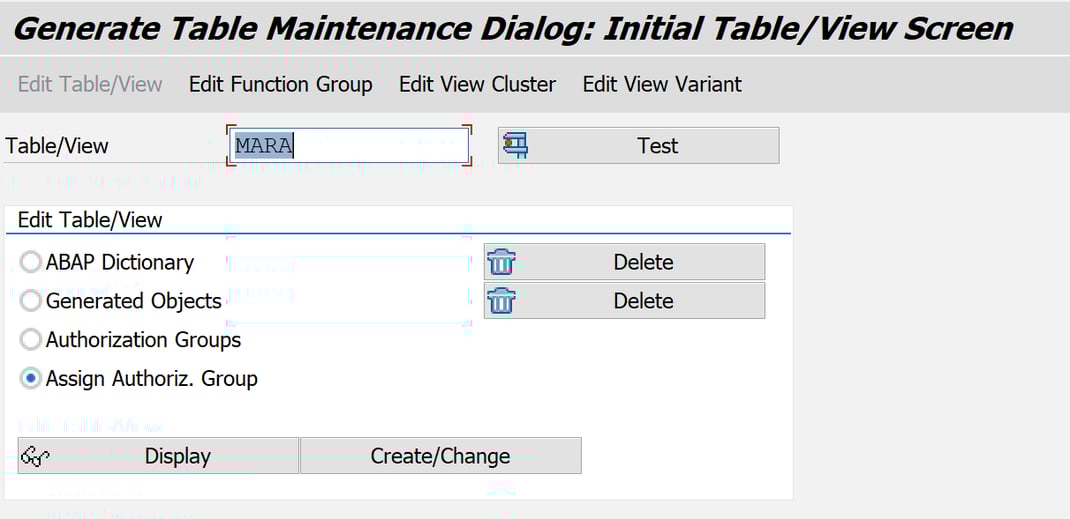 S_TABU_NAM S_TABU_DIS in SAP