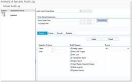 Transazioni ruoli SAP (e Security Manager)