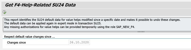 SAP Matchcode e Search Help