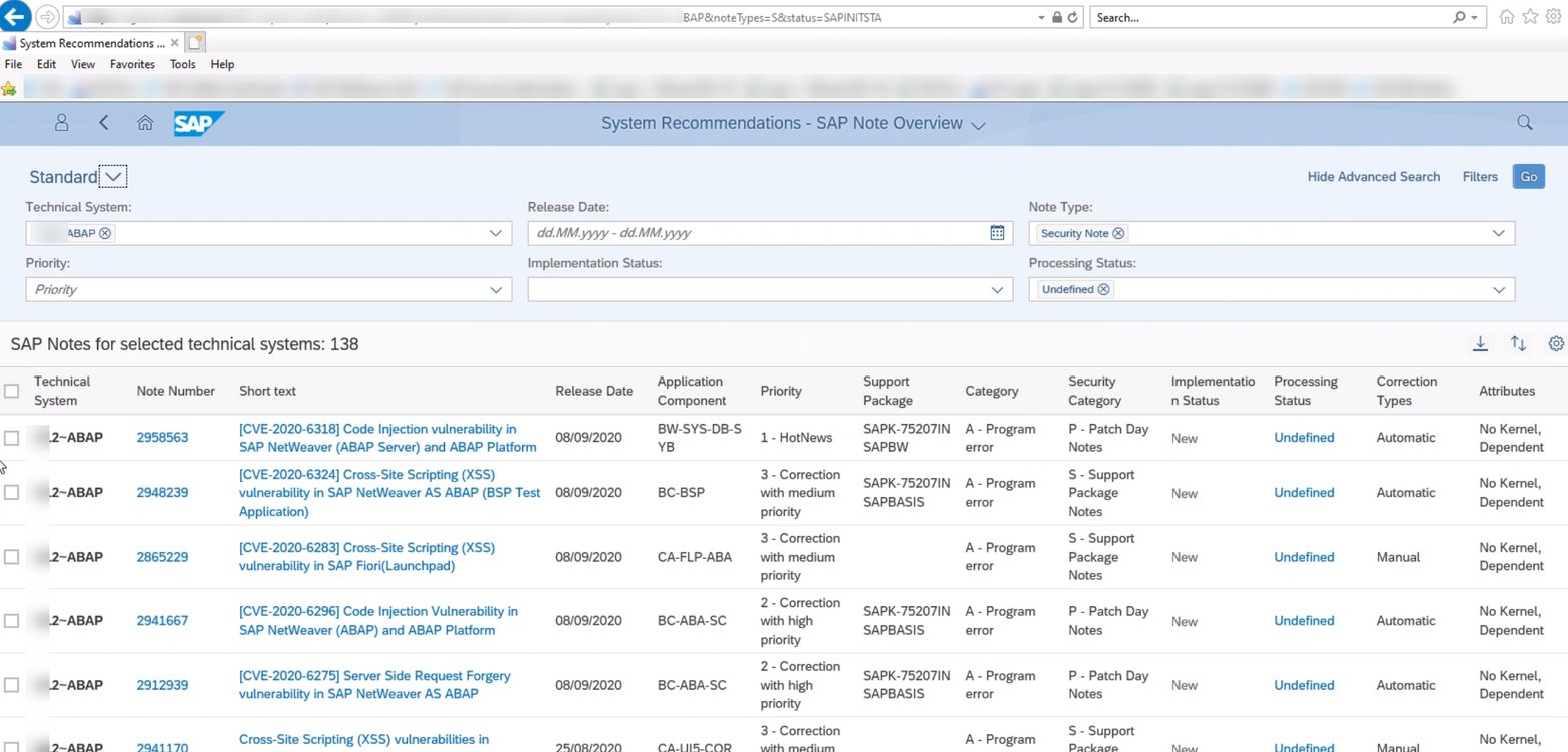SAP Security Optimization Service (SOS)