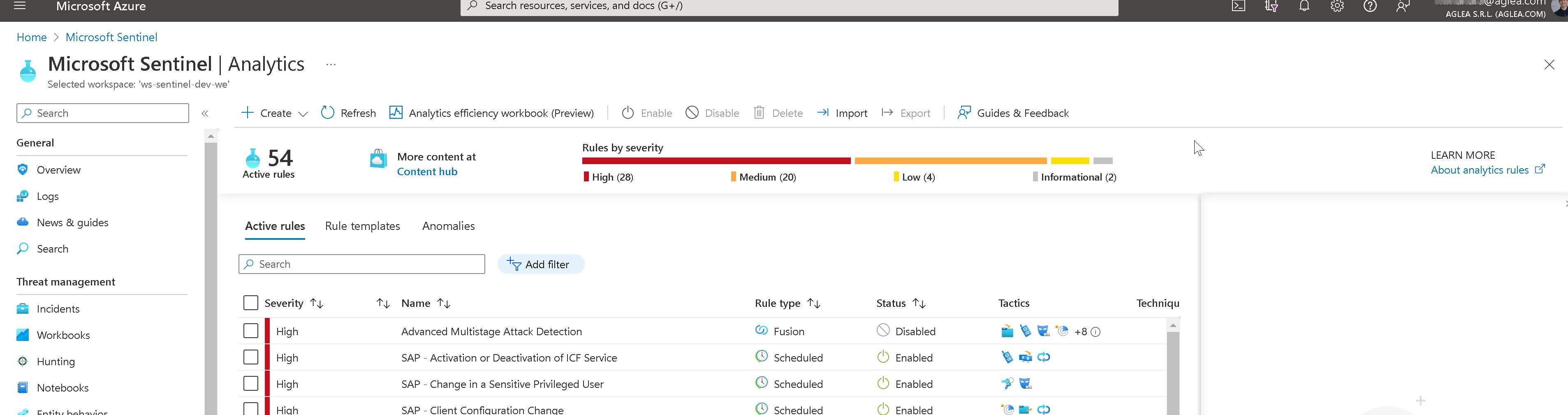 Microsoft Sentinel for SAP