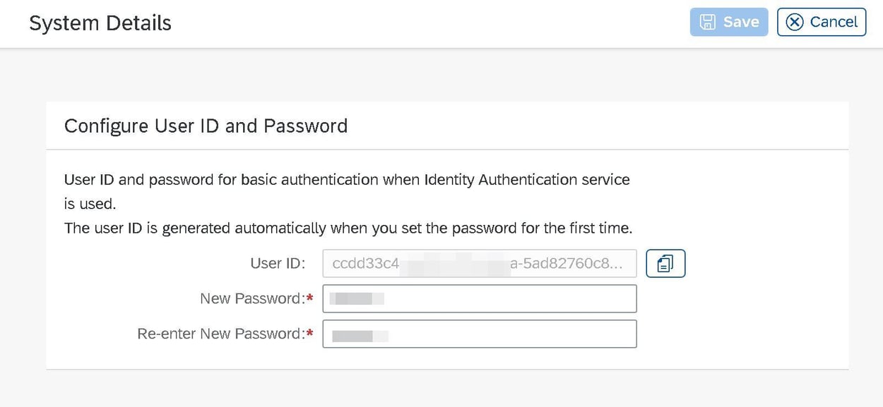 SAP System User Naming Convention