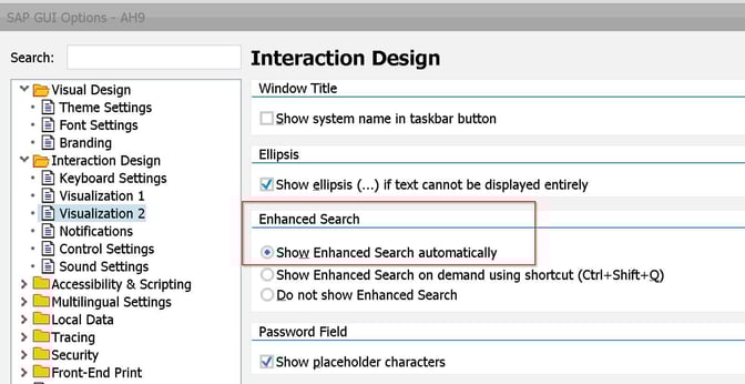 SAP Matchcode e Search Help