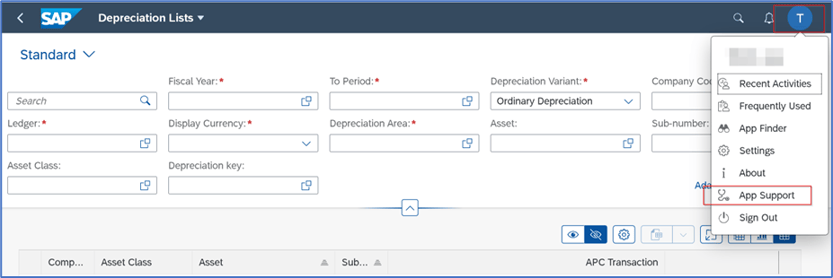 App Support: the evolution of transaction SU53 in SAP Fiori