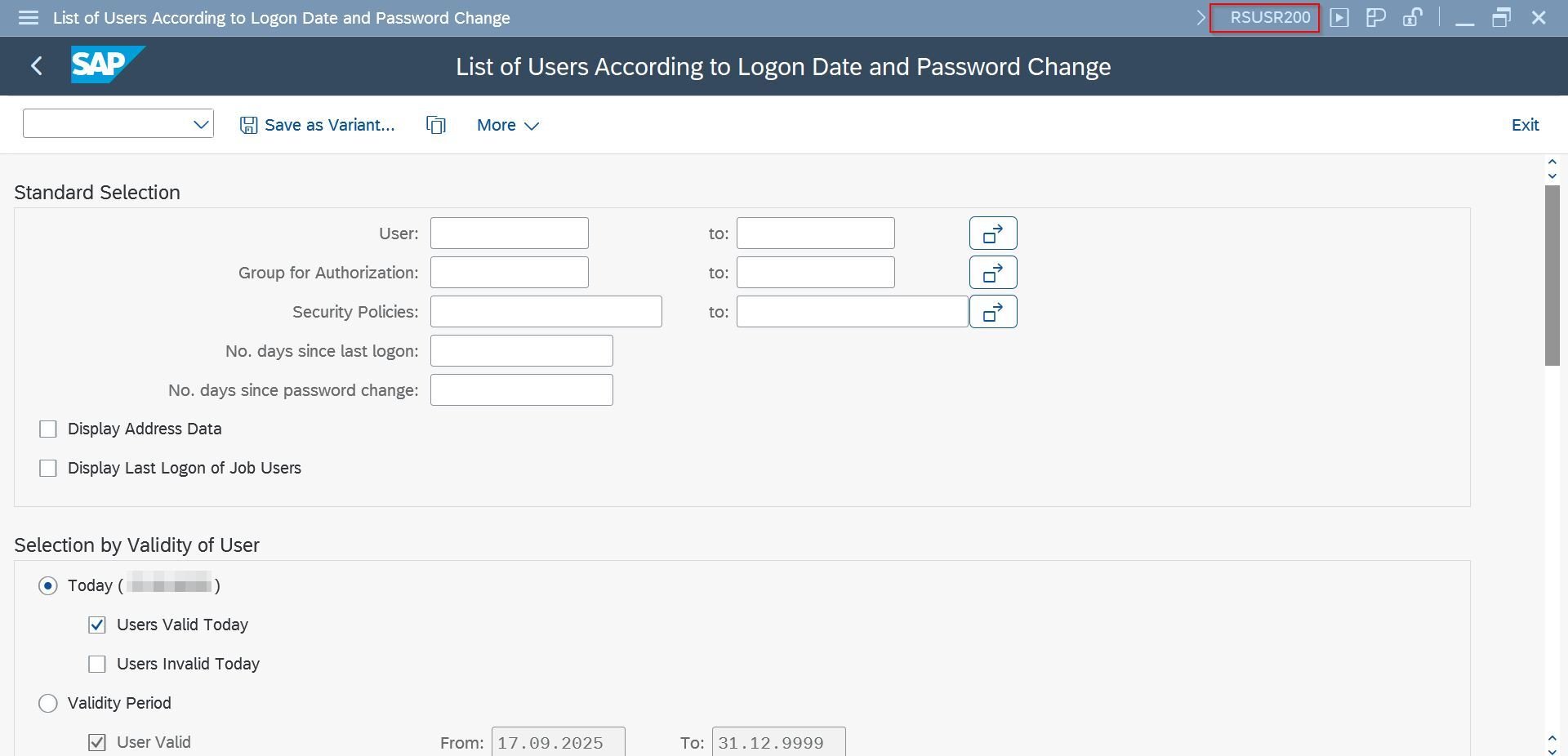 Come vedere gli utenti attivi nel sistema SAP?